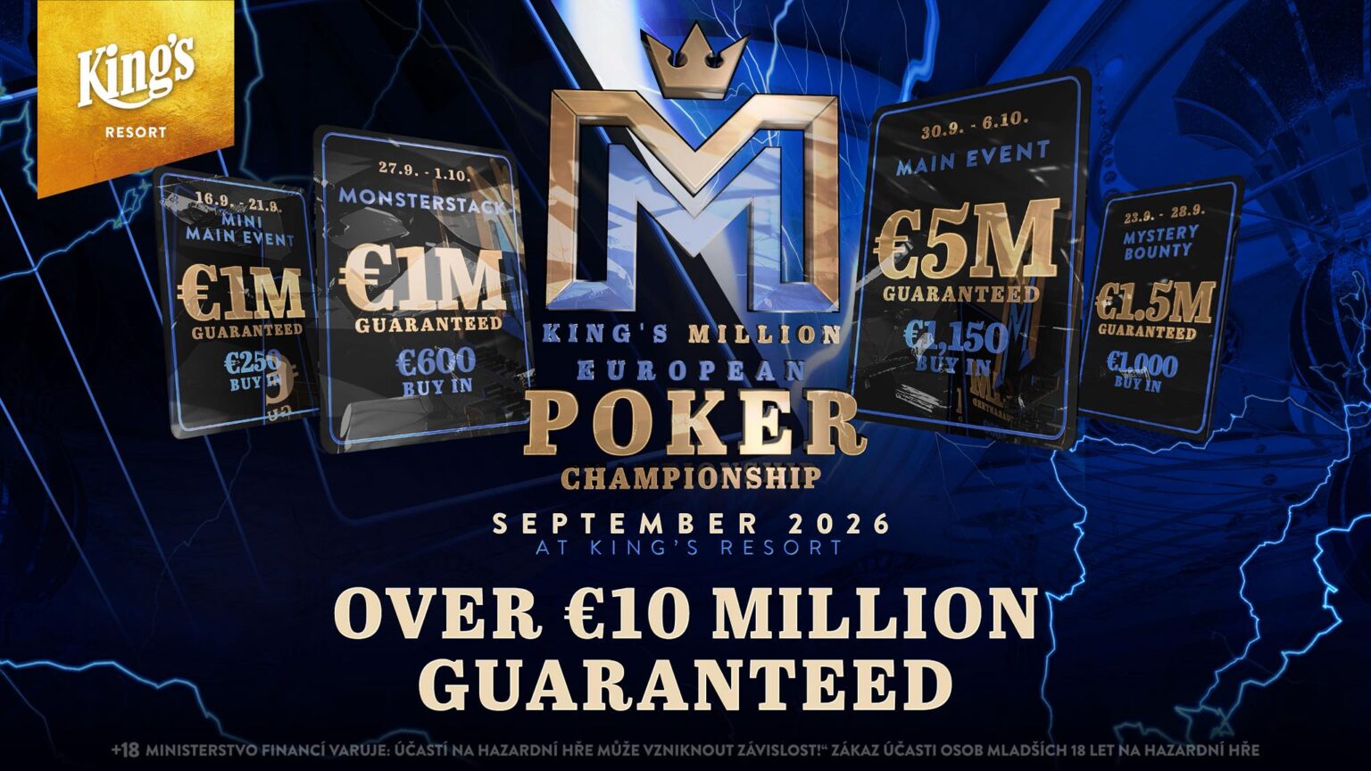 King's: Hayk Manasyan führt im Slovenian Poker Tour KK Half Million ...